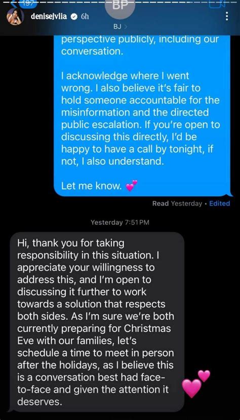 Denise Julia Breaks Silence On Issue W Bj Pascual Philnews