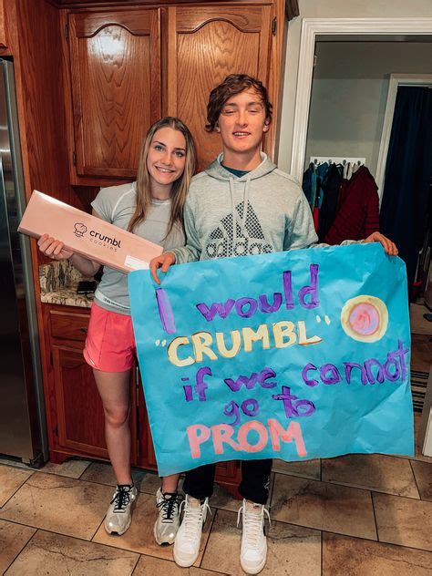 Crumbl Cookie Promposal