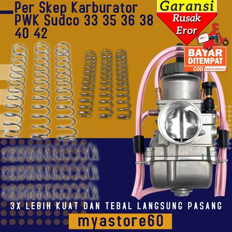 Jual Per Skep Karbu PWK 33 34 35 36 38 40 42 Pir Skep Karburator Carbu