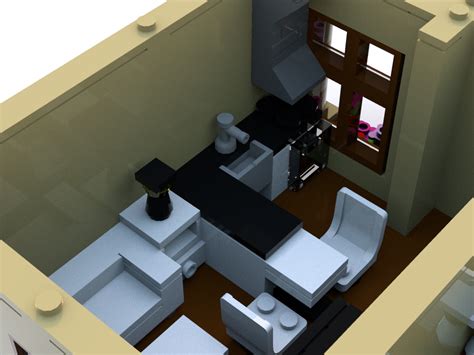 Lego Moc Inverted Corner Building Pub By Mattysek289 Rebrickable