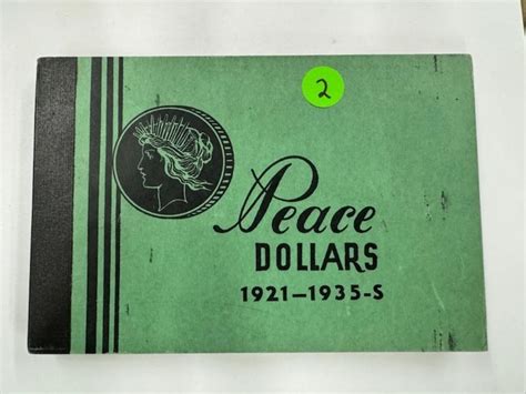 Complete Peace Dollar Set In Albumn Live And Online Auctions On
