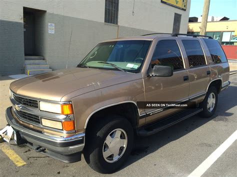 Chevy Tahoe With Some Police Package Features