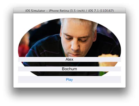 Ios How To Specify Square Actually Round Avatar In Xcode 5