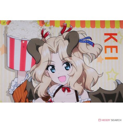 ガールズ＆パンツァー 最終章 描き下ろしb2タペストリー 【ケイ】 小悪魔ウエイトレス キャラクターグッズ その他の画像2