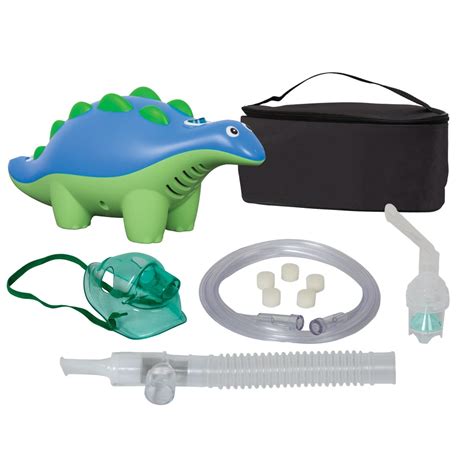 Compass Health Roscoe Dinosaur Nebulizer With Disposable Neb Kit Trun