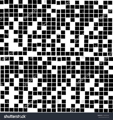 Pattern Mosaic Tiles Texture Stock Vector Royalty Free 144695944 Shutterstock