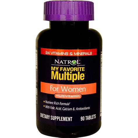Natrol My Favorite Multiple For Women Multivitamin 90 Tablets Iherb