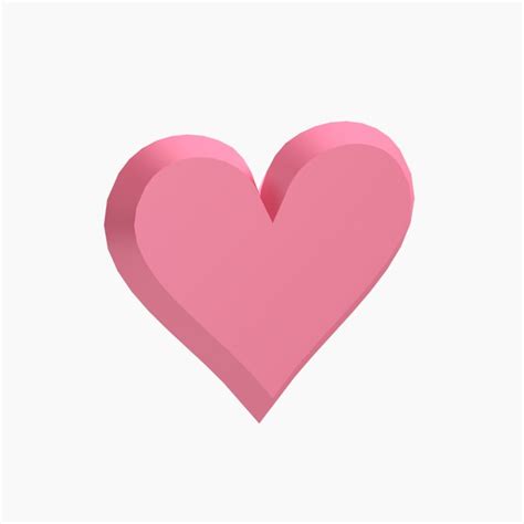 Modelo 3d Forma Corazon TurboSquid 1844659