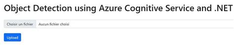 Object Detection Using Azure Cognitive Service And Net