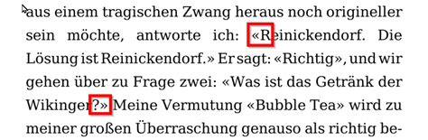 German Hyphenation Quotation Mark Is Speparated From Related Word