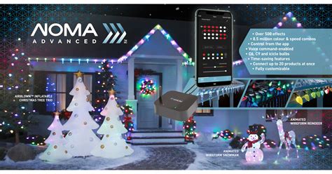 Customize Dazzling Holiday Lights With Noma Advanced Smart 20 Products And The Noma Advanced
