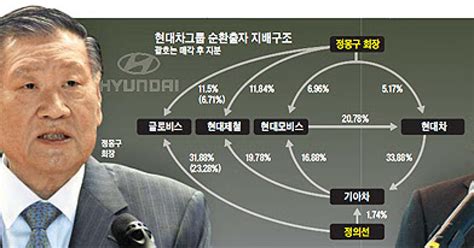 글로비스 매각 재시도 정몽구 회장 부자 지분 13 매각 다시 추진종합