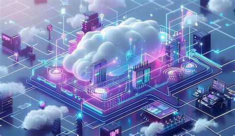Premium Photo Cloud Computing Illustration Cloud Technology Cloud