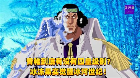 青雉到底有没有四皇级别冰冻果实觉醒冰河世纪 1308 YouTube