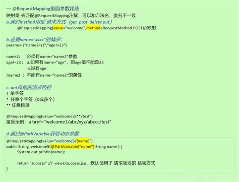 2springmvc Requestmapping里面参数用法 Csdn博客