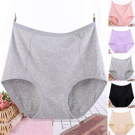 Harmtty Lady Panties Elastic High Waist Sweat Absorption Menstrual