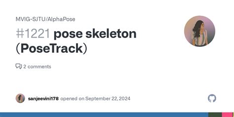 Pose Skeleton Posetrack · Issue 1221 · Mvig Sjtualphapose · Github