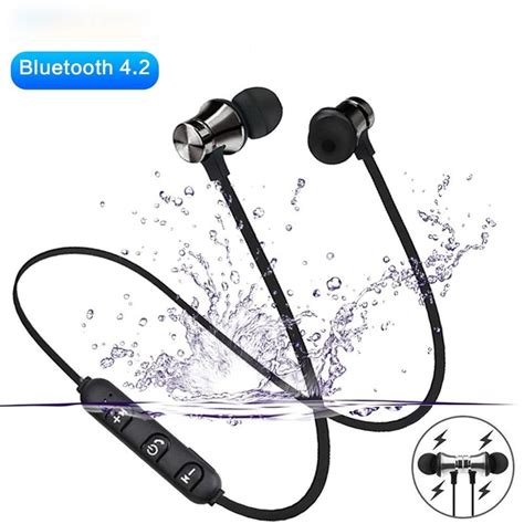 Fone De Ouvido Bluetooth Sem Fio Xt Com Adsor O Magn Tica Shopee Brasil
