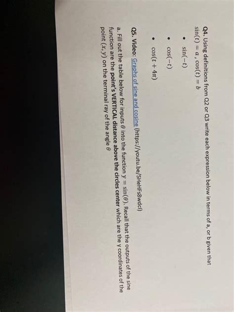 Solved Q Using Definitions From Q Or Q Write Each Chegg