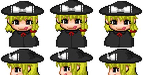 ドット絵 三月精が変装した魔理沙 Rpgツクールmv用歩行グラフィック スペキュラム合金のイラスト Pixiv