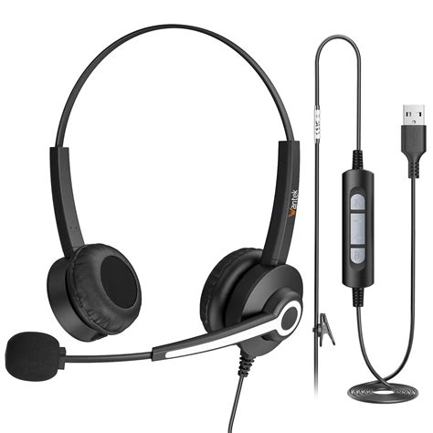Mua Wantek Headset With Mic Usb Headset With Microphone For Laptop Pc