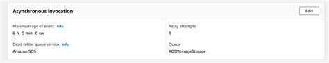 Amazon Web Services Messages Are Not Getting Stored In Dlq When Lambda Function Gets Failed