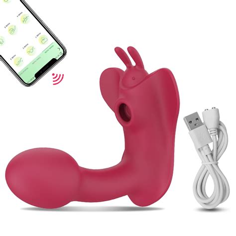 Xbonp 2 In 1 G Spot Sucking Vibrator Bluetooth App Vibrator Clitoris
