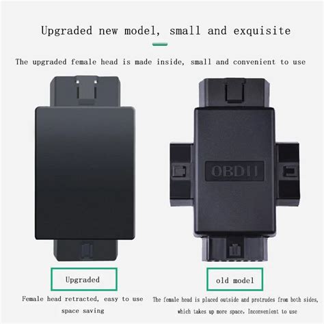 Bluetooth Automobile Obd 1 To 3 Plug Universal Extension Cable 16 Pin