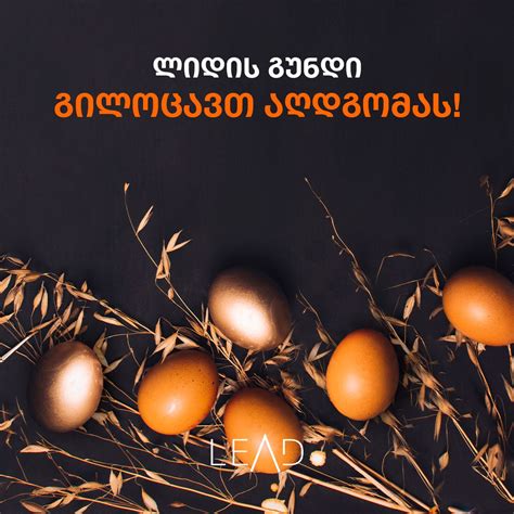 Lead • ლიდი On Linkedin ქრისტე აღდგა