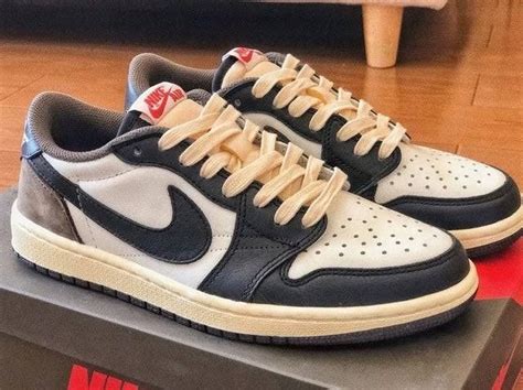 Fragment Design Travis Scott X J1 Low Dark Mocha Men S Fashion