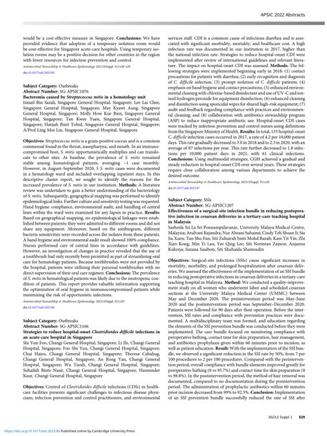 Pdf Sg Apsic1076 Bacteremia Caused By Streptococcus Mitis In A