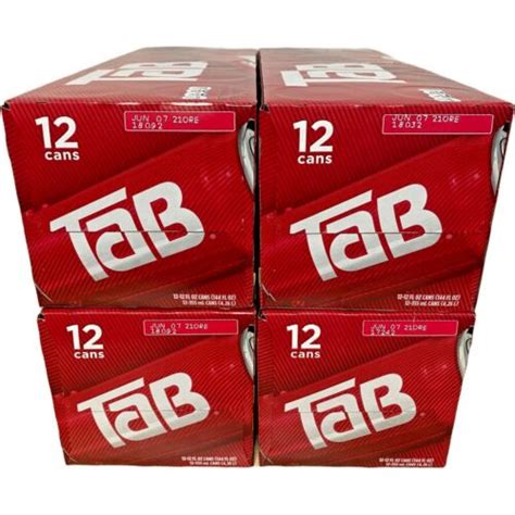 Lot Of 4 Tab Soda 12 Pack Soft Drink Tab Coca Cola India Ubuy