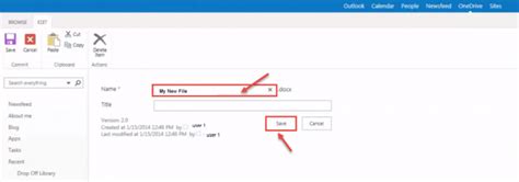 How To Create And Rename Files In Microsoft Office 365 Office 365 Support