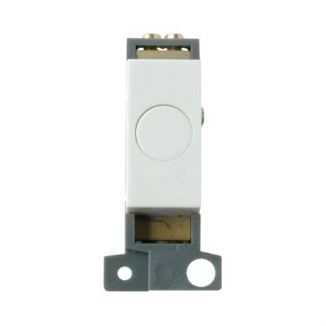 Click MD017WH MiniGrid Click White 20A Flex Outlet Module White Insert