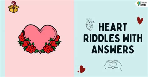 125 Romantic And Funny Heart Riddles To Enjoy Riddle Wits