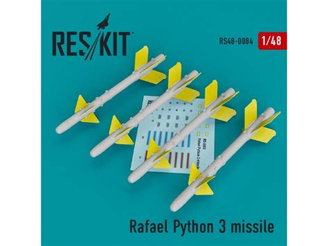 rafael python 3 missile 4 pcs iai kfir f 15c i f 16i jf 17 mig