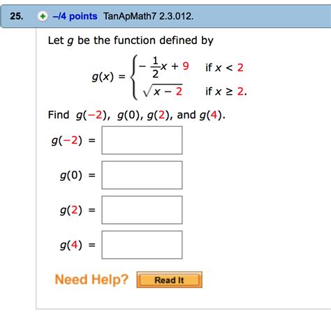 Solved Points TanApMath Let G Be The Chegg