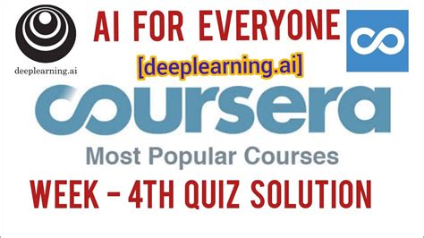 Coursera Ai For Everyone Week 4th Quiz Answers Deeplearningai Ai For Everyone Assignments