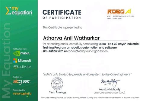 Atharva Watharkar On Linkedin Robotics Engineering Ai