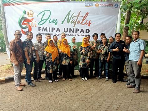 Fmipa Unpad Peringati Dies Natalis Ke 65 Sebagai Wujud Syukur Fmipa Unpad
