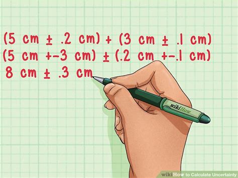 3 Ways To Calculate Uncertainty WikiHow