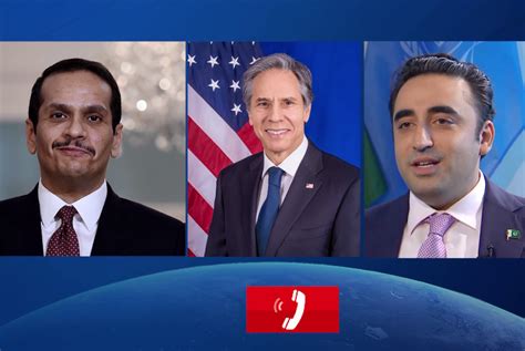 Blinken Discusses Afghanistan With Qatari Pakistani Counterparts