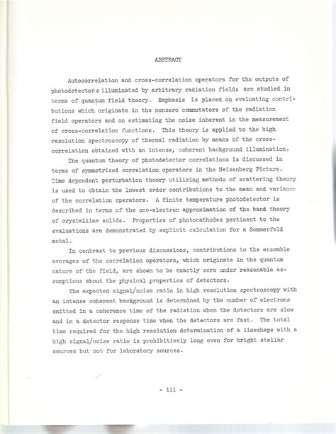 PDF A Quantum Theory Of Photodetector Correlations Abstract