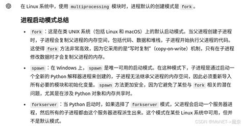 【python多进程疑难杂症】multiprocessingprocess使用时候踩的一些坑进程启动模式的锅 Csdn博客