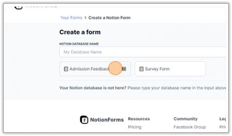 Create A Feedback Form With Notionforms Cop Psu It Blog