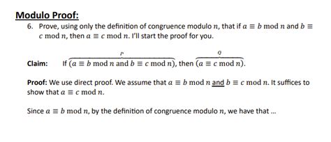 Solved 2 Is ⌊2⌋⌊123⌋ Modulo 6 Explain 3 A Find The