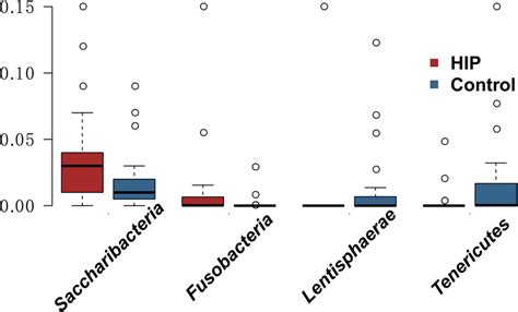 Phylum Level Differences In Bacteria In The Faecal Samples Of Controls Download Scientific