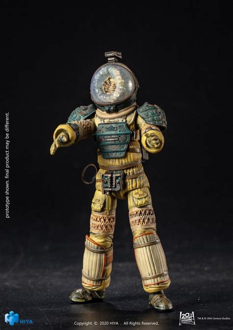 Hiya Toys Alien Thomas Kane 4 In Action Figure
