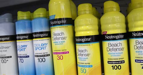 Johnson And Johnson Recalling Neutrogena Aveeno Sunscreens Because Of