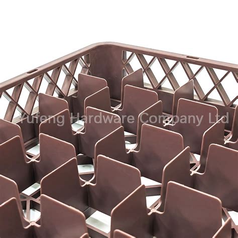 Commercial Full Size Glass Rack 36 Compartment Glassware Storage